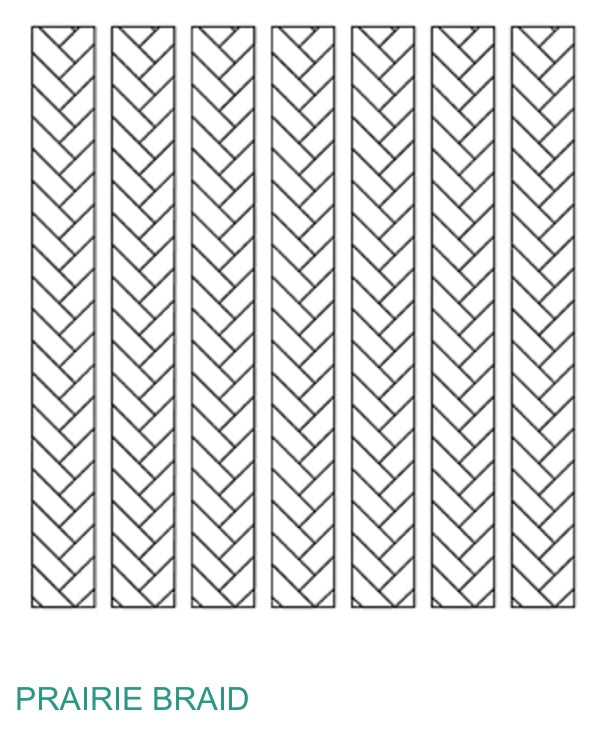 Prairie Braid Foundation by the Yard panel – The Swift Quilting Company