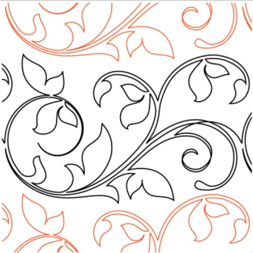 Leafy Scroll – The Swift Quilting Company
